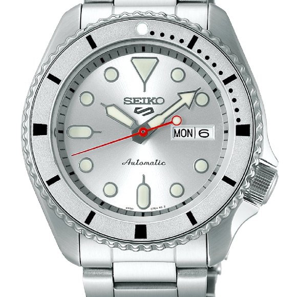 Seiko | Accessories | Seiko 5 Srpk3 Automatic Silver 55th Anniversary Limited Skx Sports Style ...